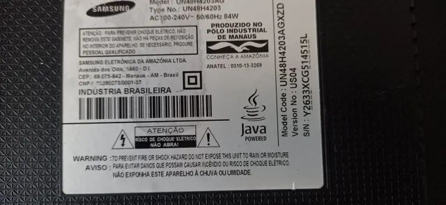 Tela da tv samsung 48 polegadas | +142 anúncios na OLX Brasil