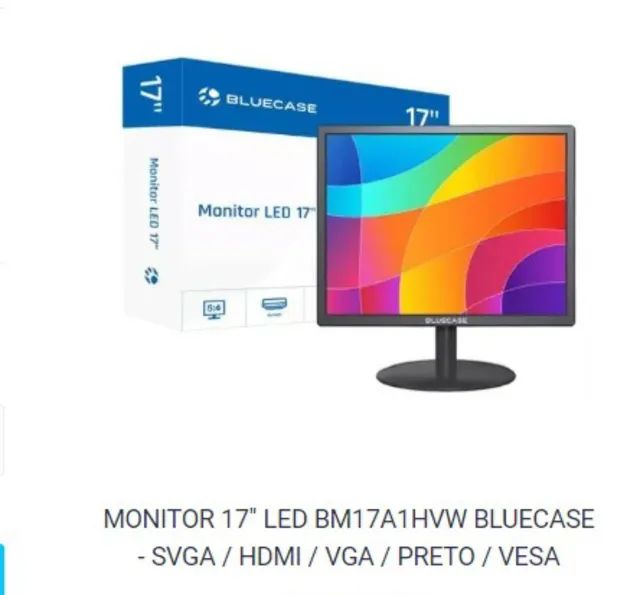 "monitor 17 hdmi" no Brasil