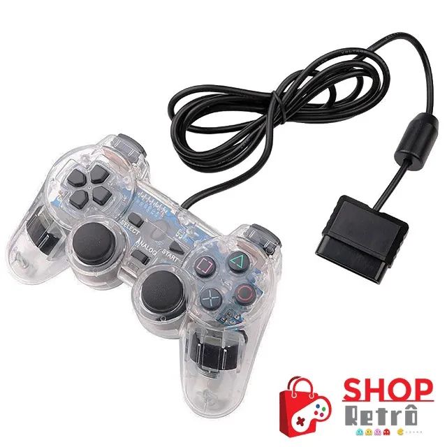 "controle ps2 azul" no Brasil