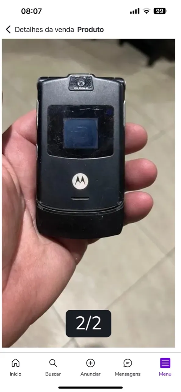 "motorola v3" no Brasil