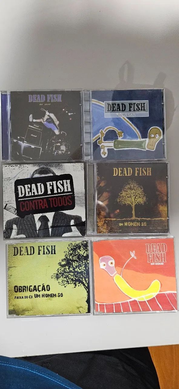 Coleção CDs/DVD Dead Fish - CDs, DVDs etc - Norte (Águas Claras ...