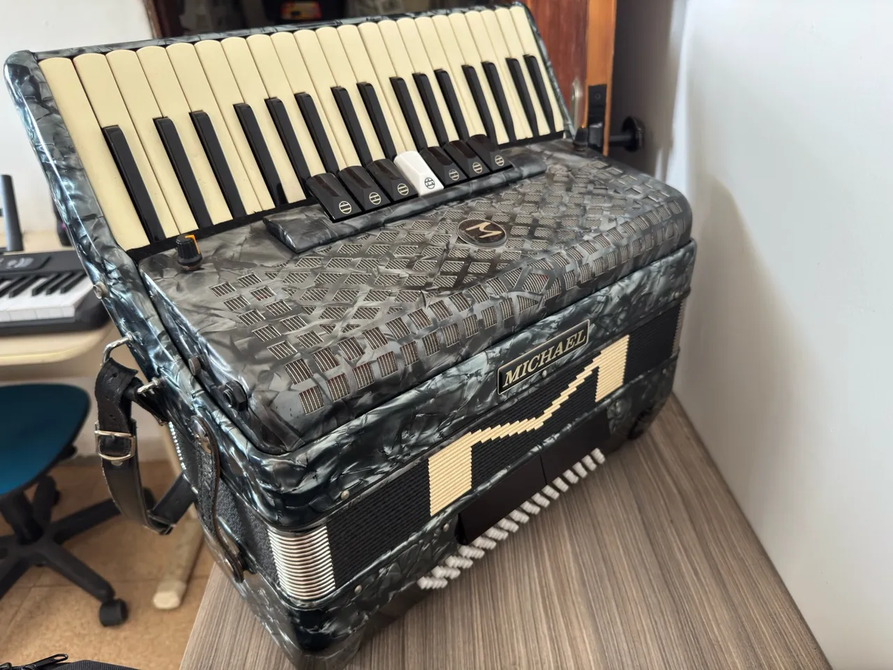 "acordeon michael 120 baixos" - Instrumentos musicais no Brasil