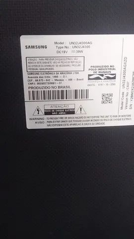 "tela tv samsung un32j4300ag" no Brasil