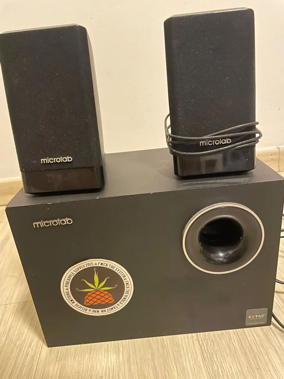 Sistema de som Microlab 2.1 M-290 - Aparelhos de Som - Bela Vista, São Paulo 1407628273 | OLX