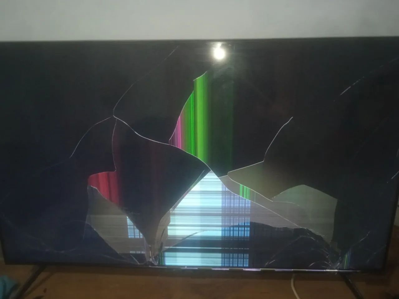 TV Samsung 50 polegadas com tela trincada - TVs - Conjunto Residencial ...