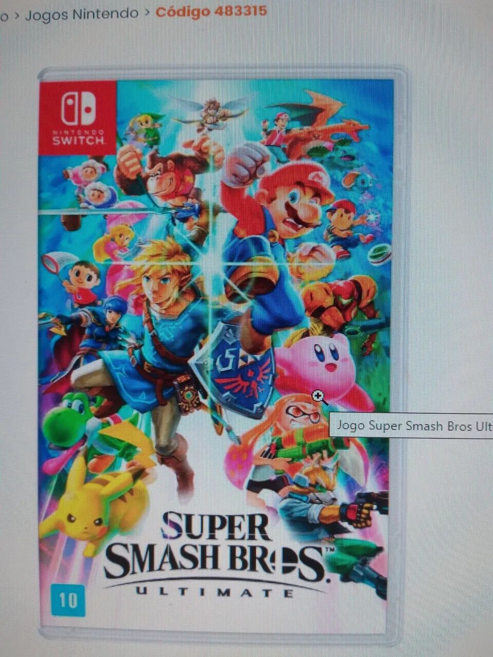 Super Smash Bross Ultimate Midia fisica - Jogos de Vídeo Game - Meia ...