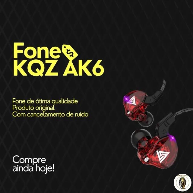 "fone qkz ak6" no Brasil