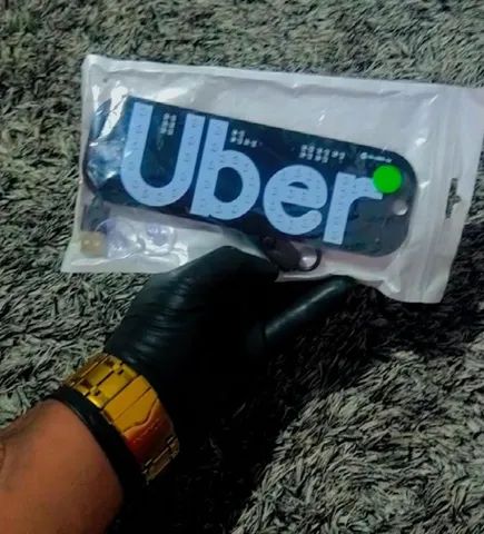 "placa acrilico uber" no Brasil