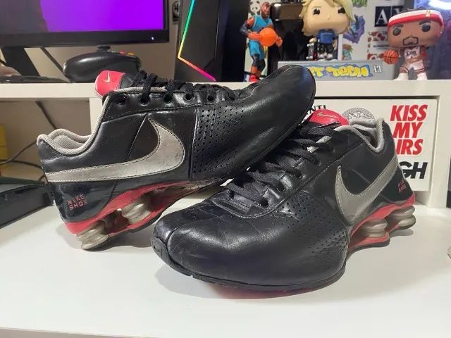 "tenis nike shox rosa" no Brasil