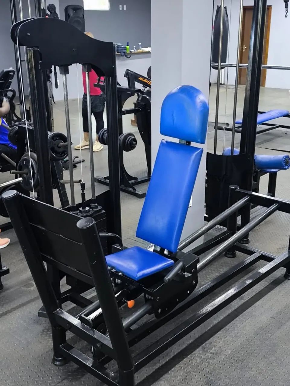 Máquina de Leg Press horizontal para Academia - Academia e Exercícios ...