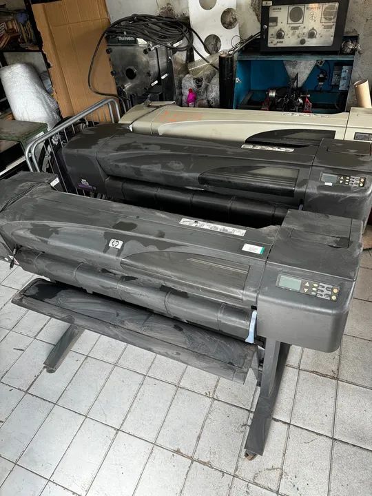 Impressora Plotter HP Designet 800 no estado - Periféricos e Acessórios ...