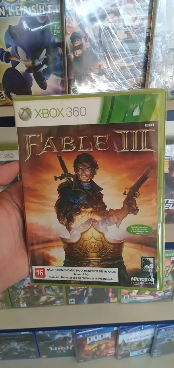 "fable xbox 360" no Brasil
