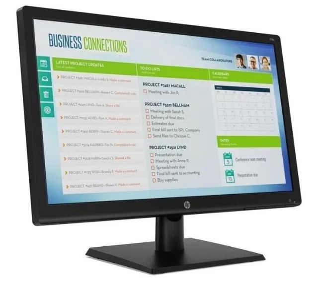 Desktop Completo Hp, Monitor 18,5 polegadas + Computador, i5, 8Gb RAM ...