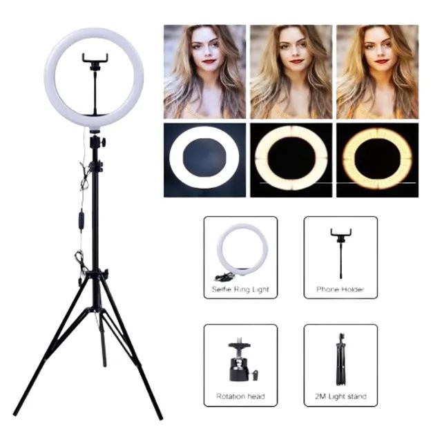 "ring light 20 polegadas" no Brasil