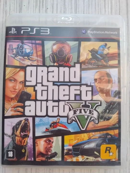 "gta 5 ps3 midia digital" no Brasil