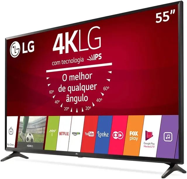 "smart tv led 55 lg" no Brasil