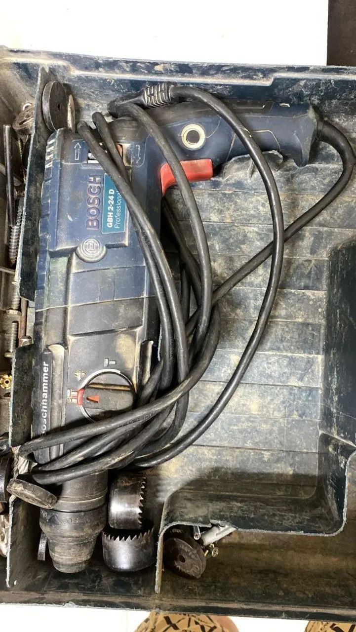 Martelete Rompedor Bosch Gbh 2-24 D 820w 220v Em Maleta - Ferramentas ...