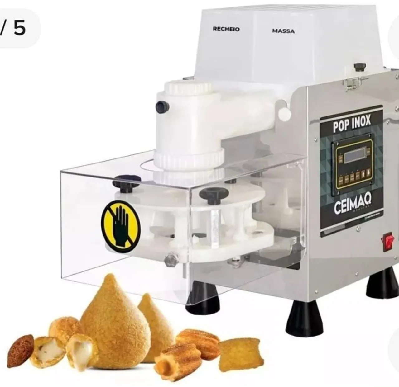 "maquinas de coxinha" no Brasil