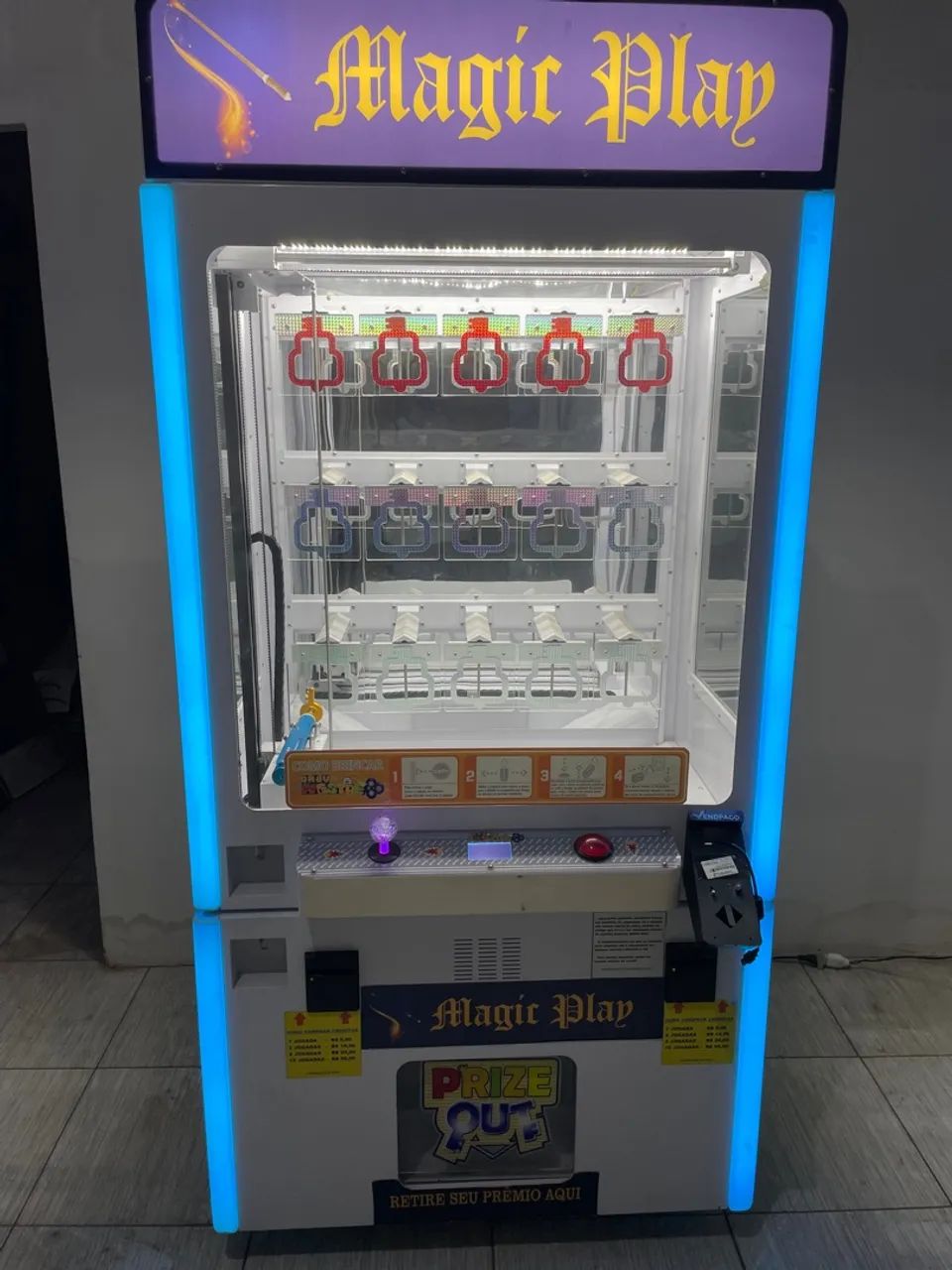 Máquina de pegar vending machine key Master - com telemetria ...