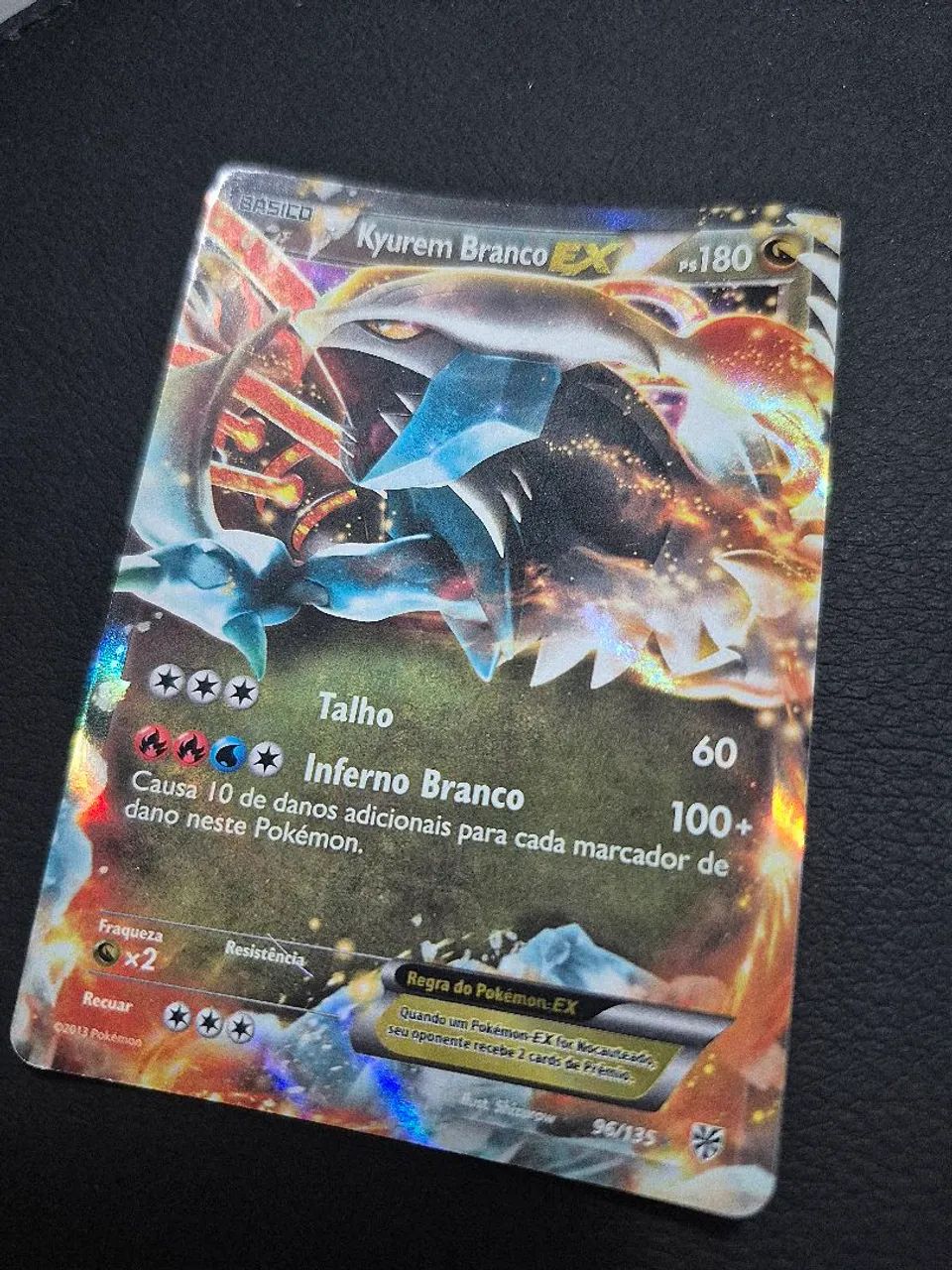 Kyurem Branco EX 96/135 - Ultra Rara Pokémon Tempestade de Plasma ...