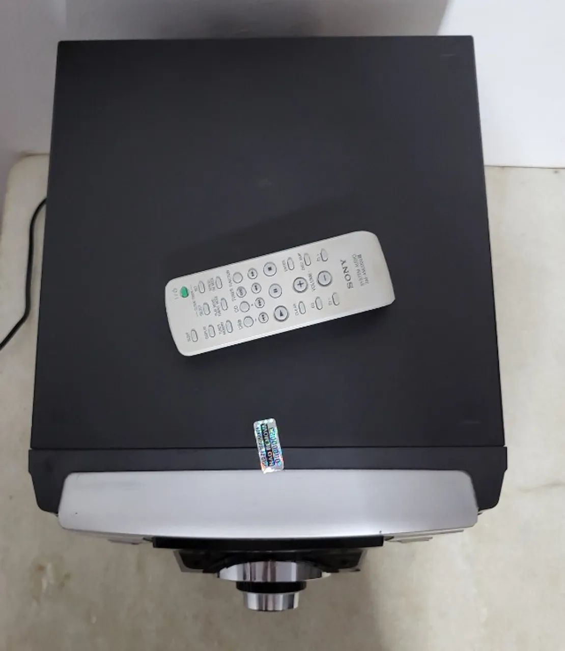 Aparelho De Som Mini Hi-fi System Sony Mhc-rg475s Genezi Prateado 110 ...