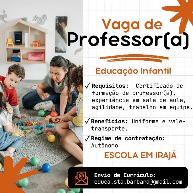 "professora educacao infantil" no Brasil