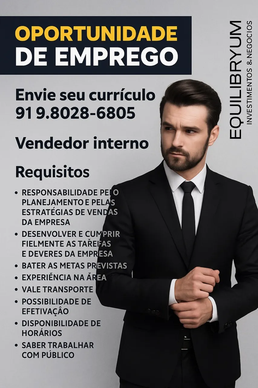Vagas de emprego em Belém, PA