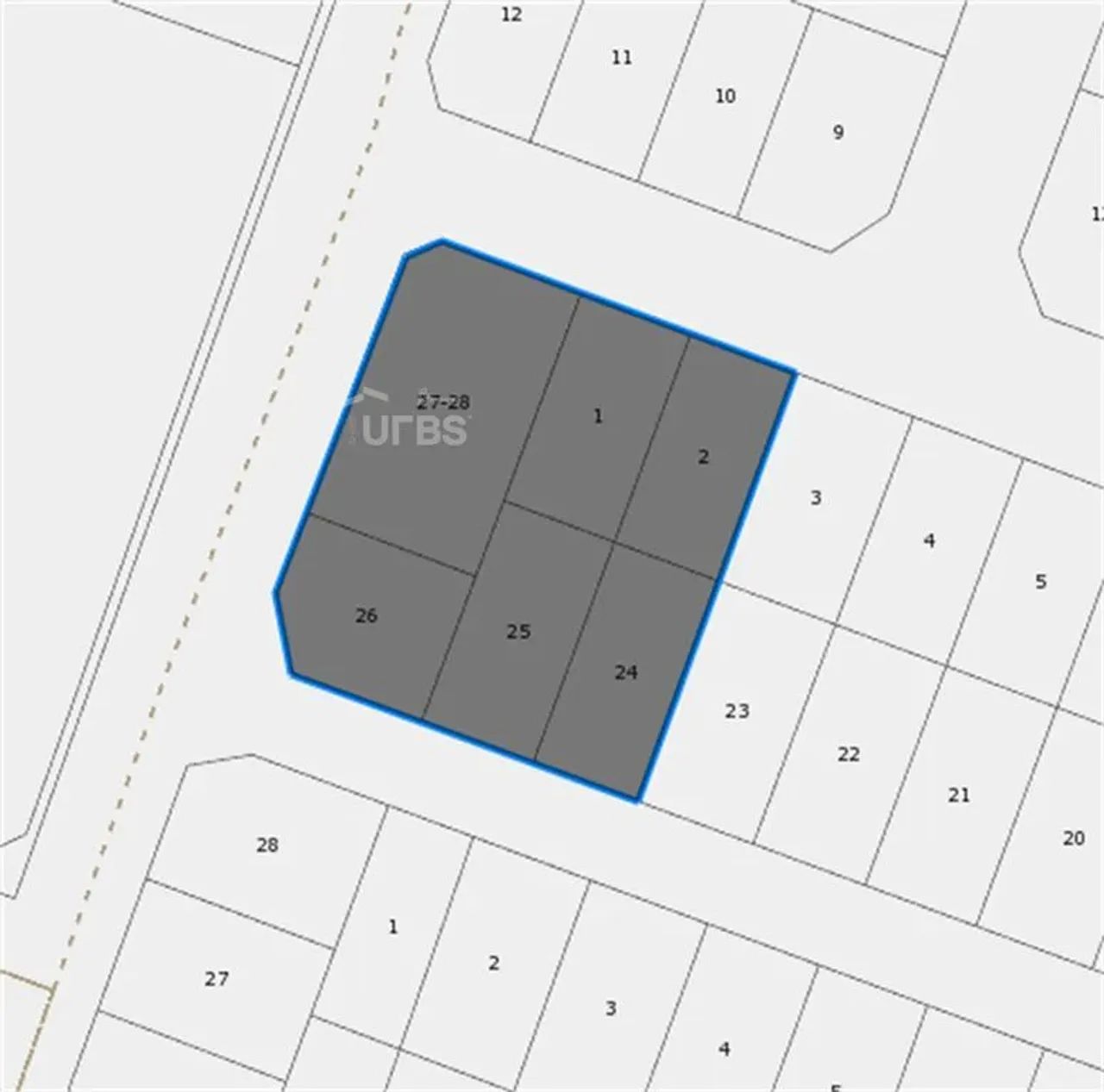 Área St. Perim Total de 2.652 m2 Sendo 7 Lotes - Terrenos, sítios e ...