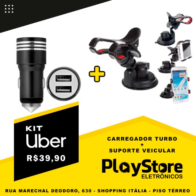 "kit uber" no Brasil
