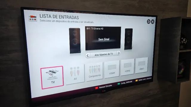 "televisao lg 47 polegadas" no Brasil