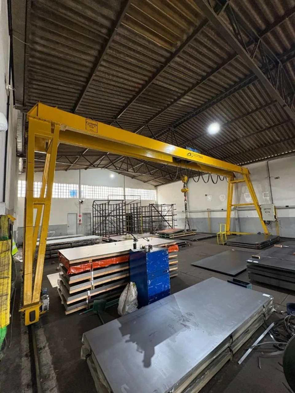 "porticos rolantes" no Brasil