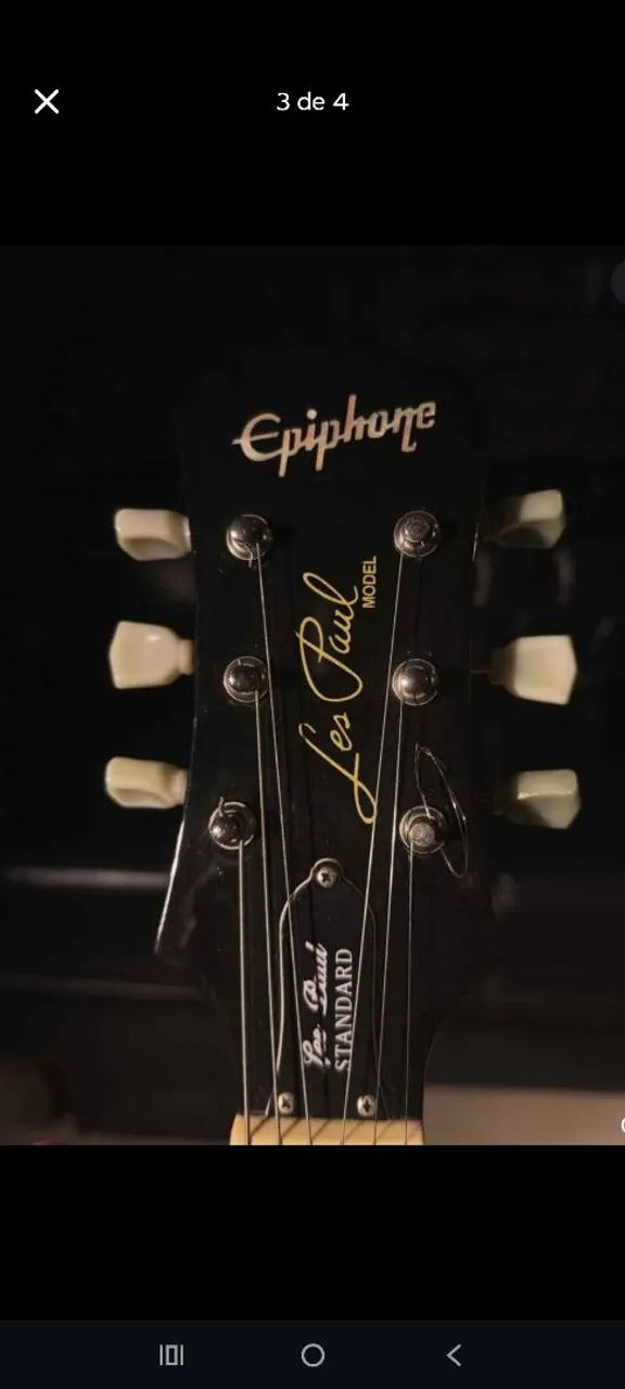 2026 com Guitarra Epiphone Les Paul Standard - Instrumentos musicais ...