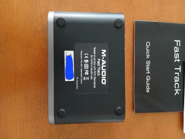 Interface de Audio M-Audio Fast Track MKII 24bits 2x2 - Equipamentos e ...