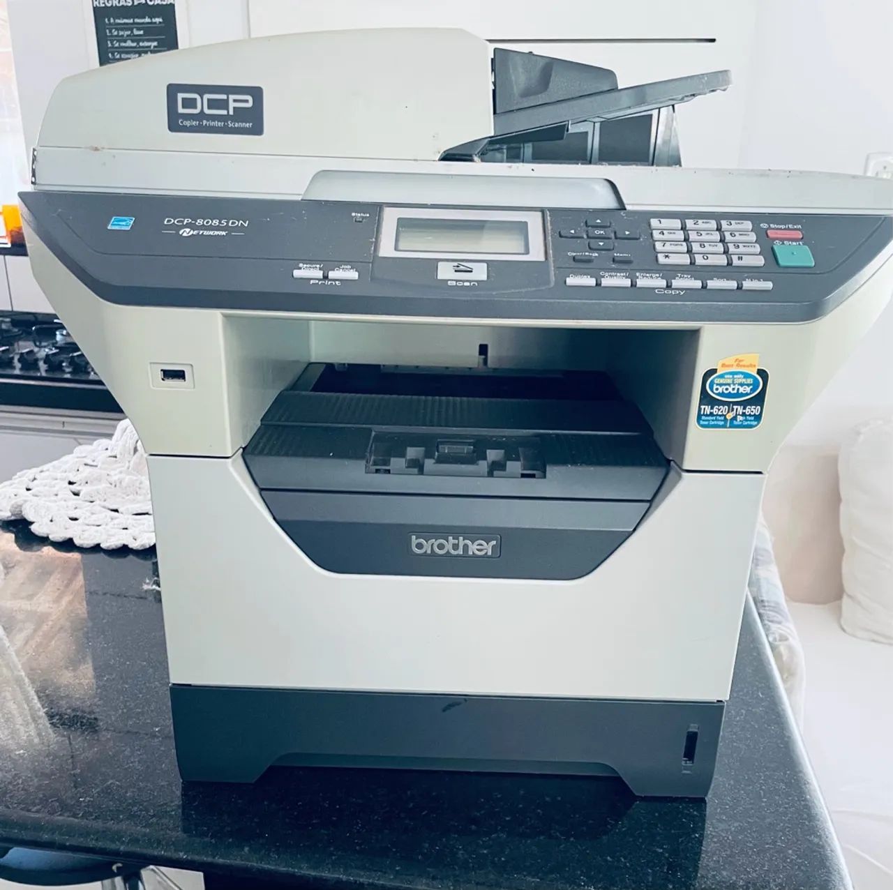 Impressora Multifuncional Brother DCP-8085DN - Itens Para Escritório ...