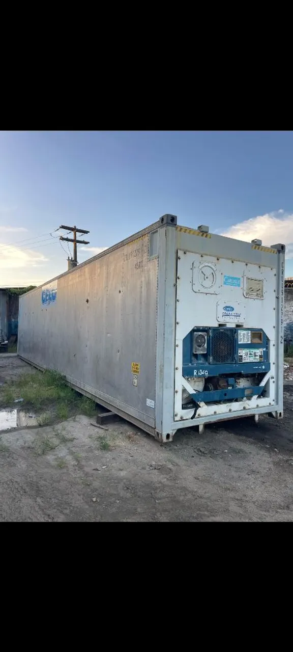 "container frigorifico refrigerado" no Brasil