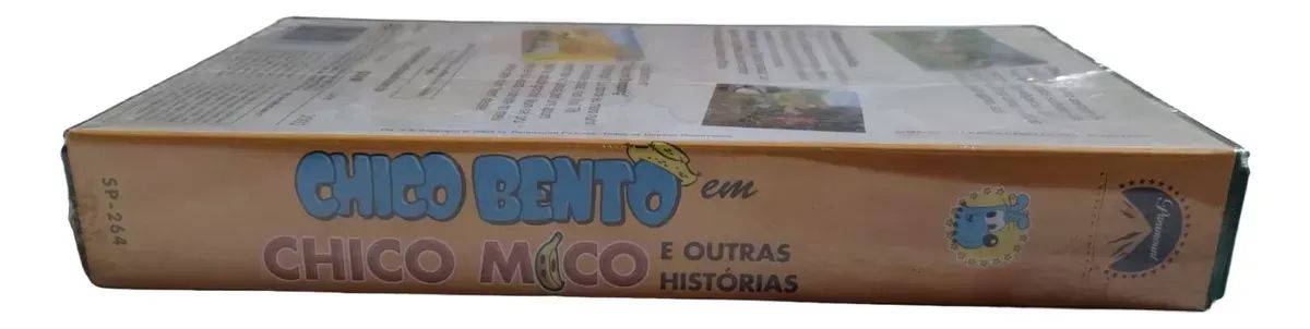Fita Vhs Turma Da Monica Chico Bento: Chico Mico Lacrada #av (Usado ...