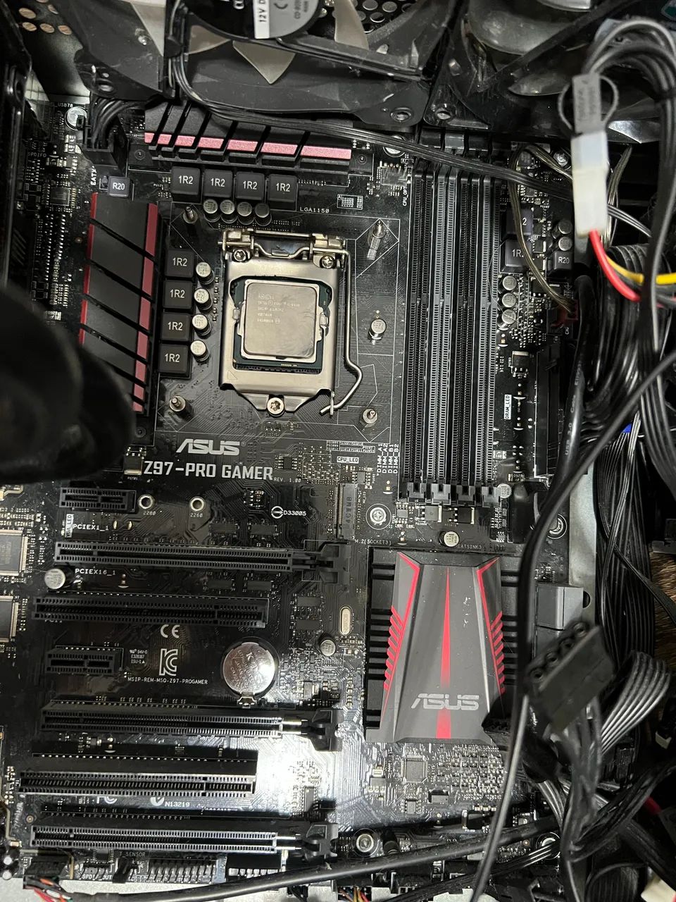 PLACA MÃE ASUS Z97 PRO GAMER LGA 1150 DDR3 - Peças de Hardware - São ...