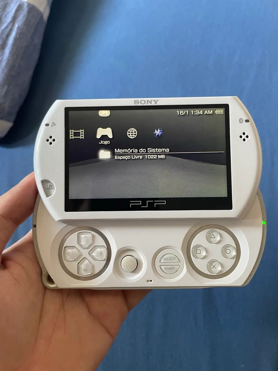 PSP GO branco pérola impecável ( leia a descrição ) - Consoles de Vídeo ...