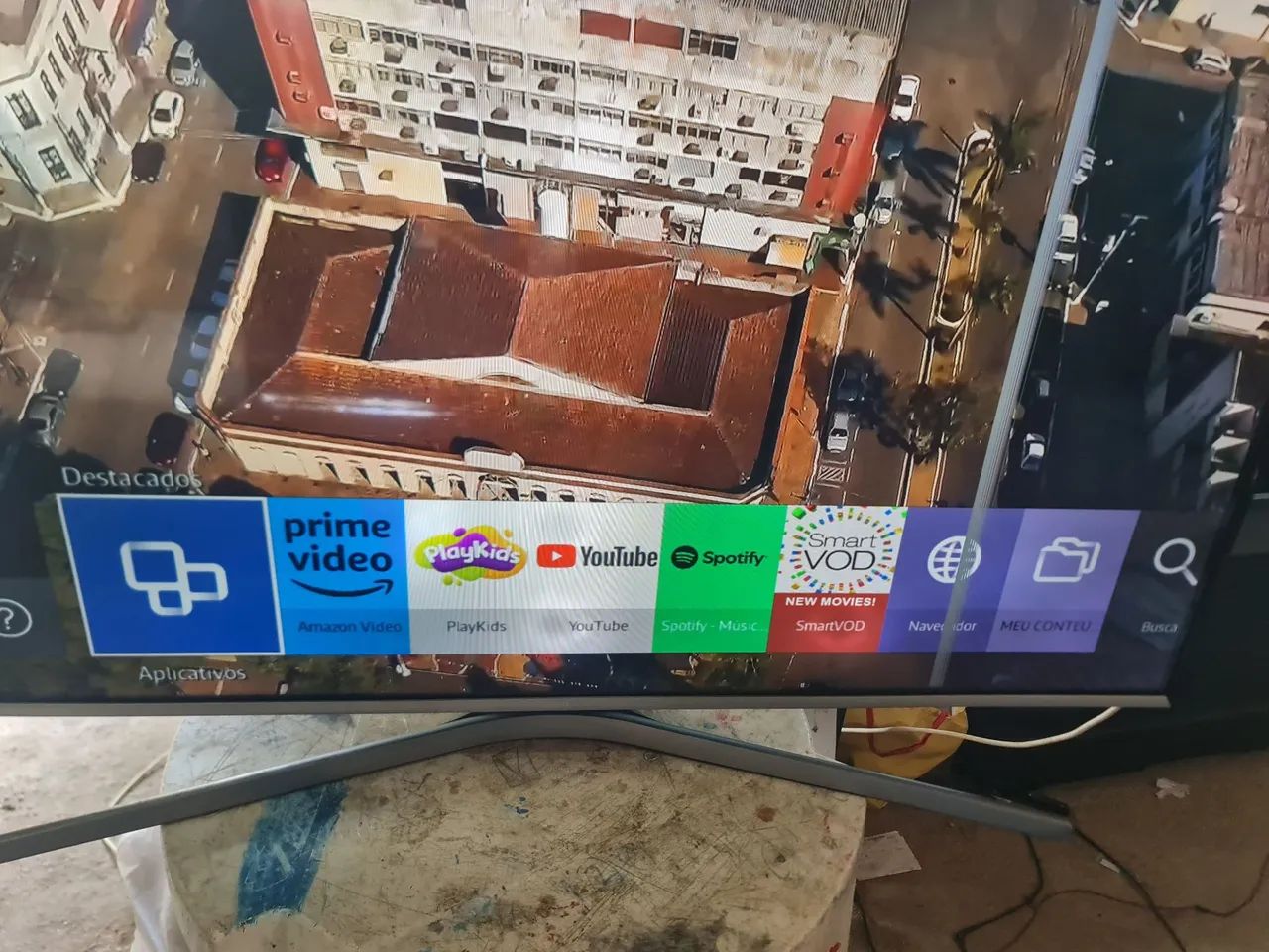 Tv 50 smart gigande, detalhe bobo na tela - TVs - Guaratiba, Rio de ...
