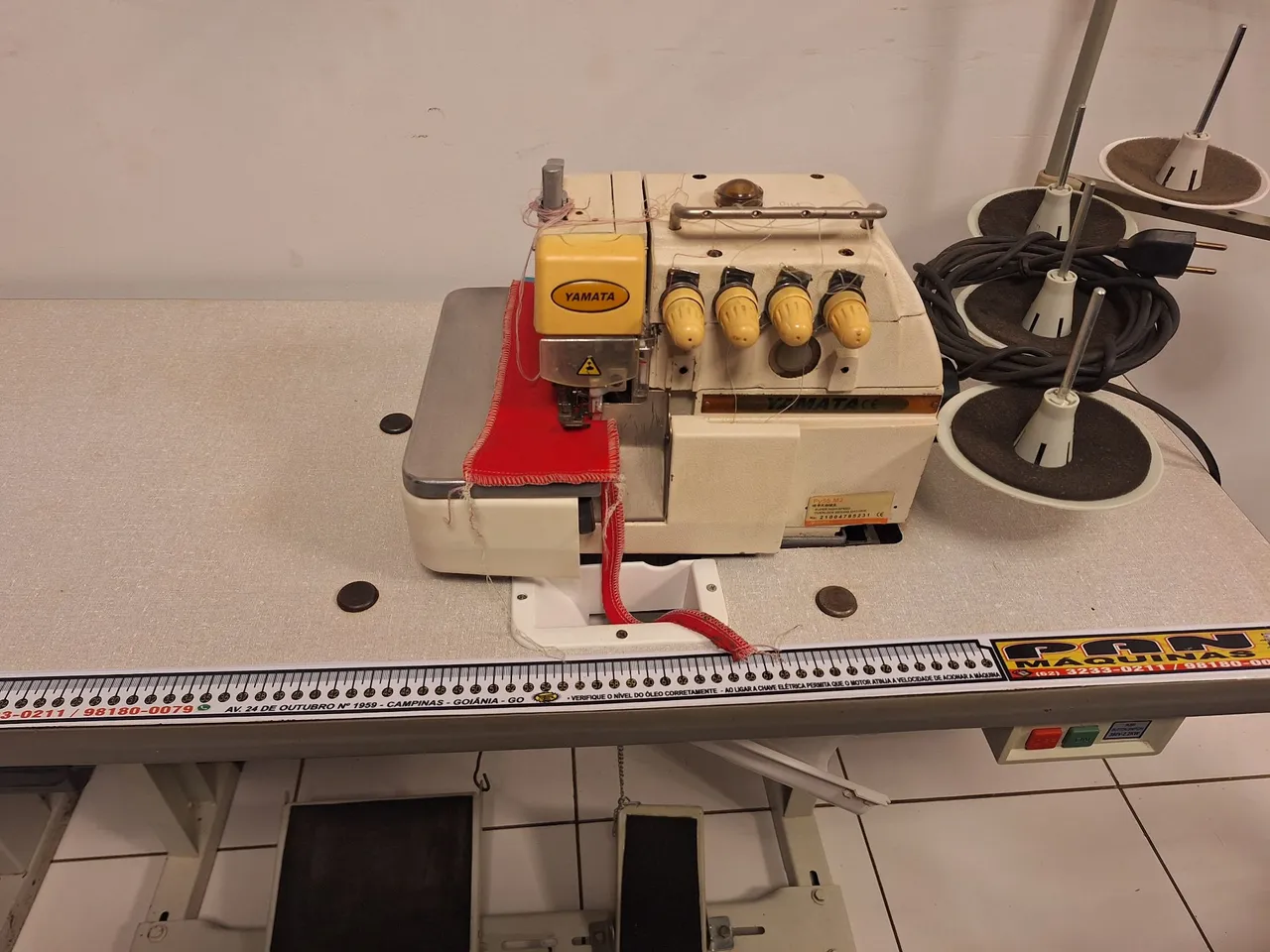 "maquina overlock industrial singer" - Máquinas para produção ...