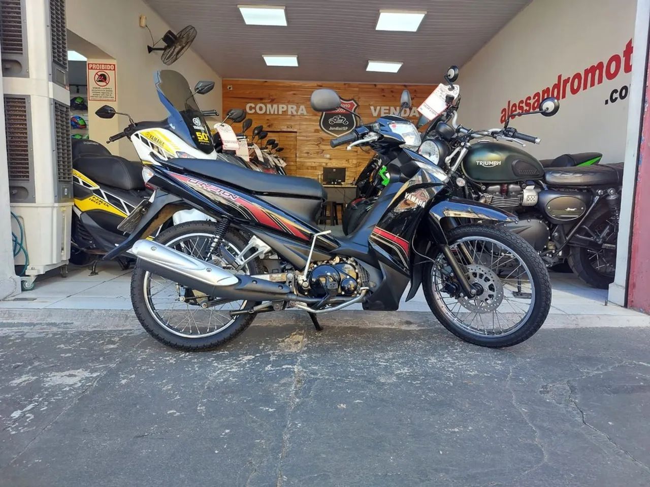Motos YAMAHA CRYPTON no Brasil