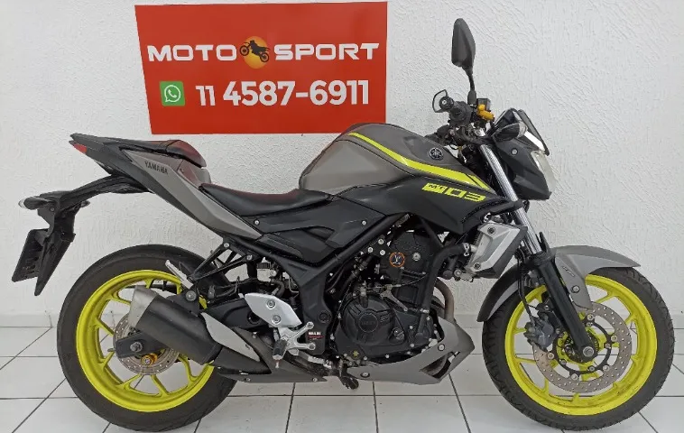 Motos YAMAHA MT-03 2019 no Brasil