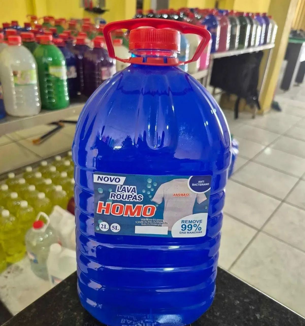 Sabão Caseiro Concentrado 5 Litros - Utensílios Para Banheiro e Limpeza ...