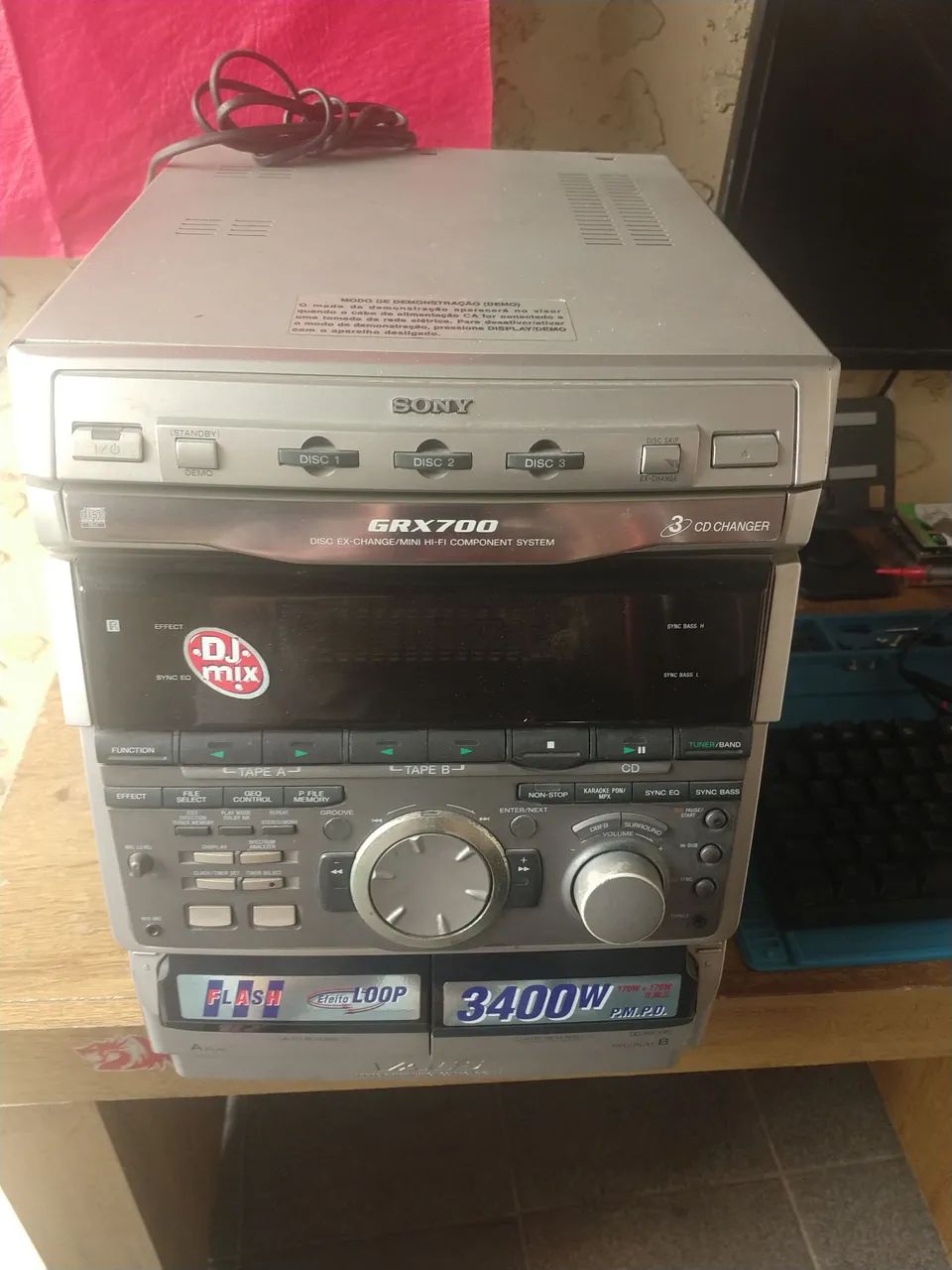 Microsystem Sony Grx700 - Aparelhos de Som - Vila Rio Branco, São Paulo ...