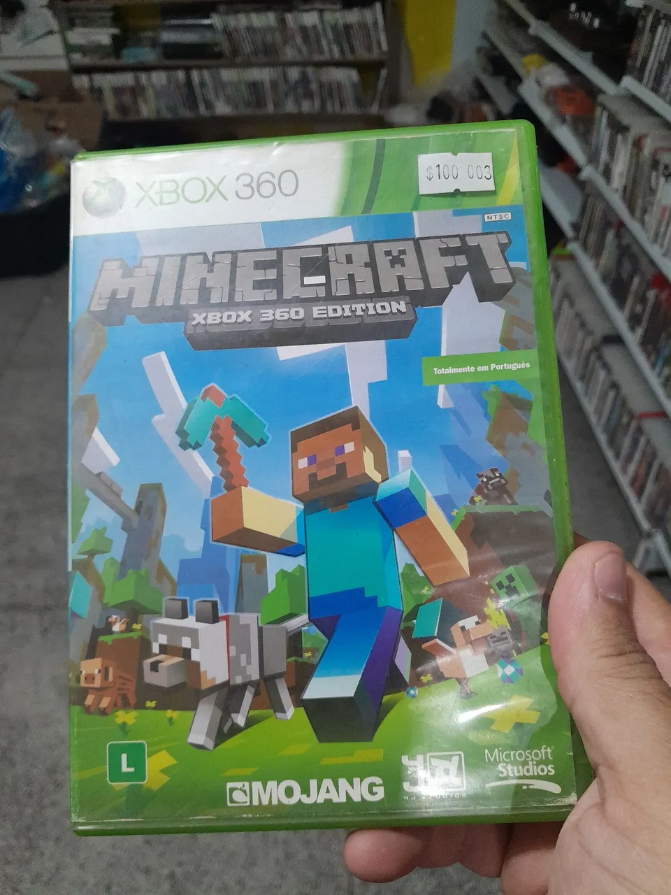 "minecraft xbox360" no Brasil