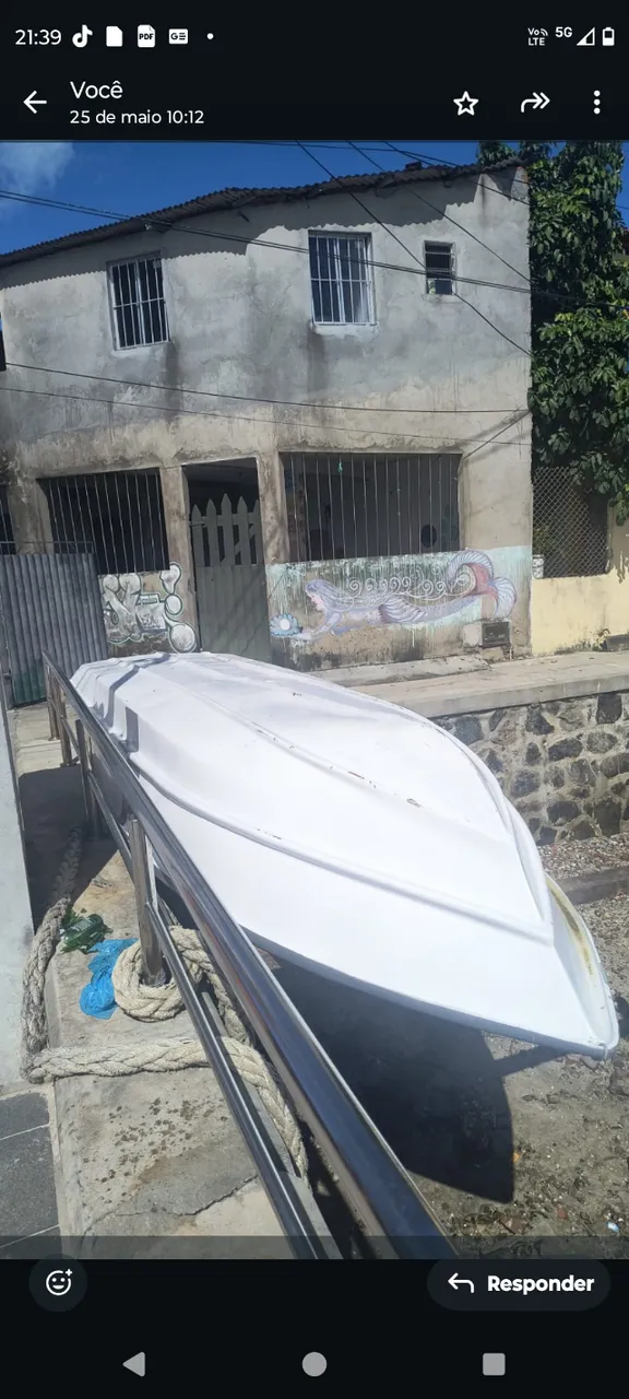 "barco de fibra" no Brasil