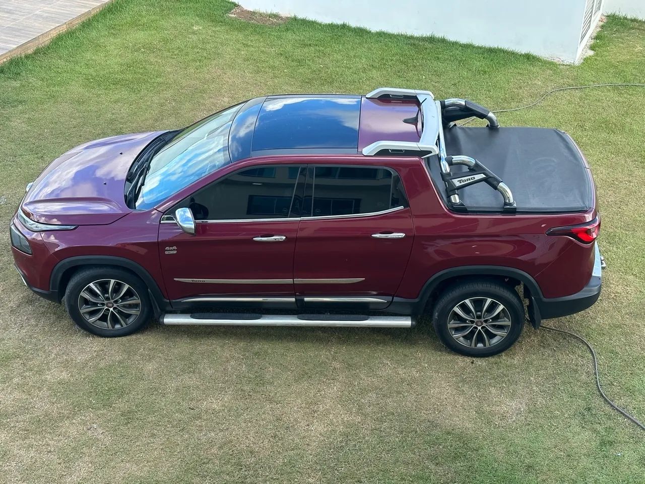 "fiat toro com teto" no Brasil