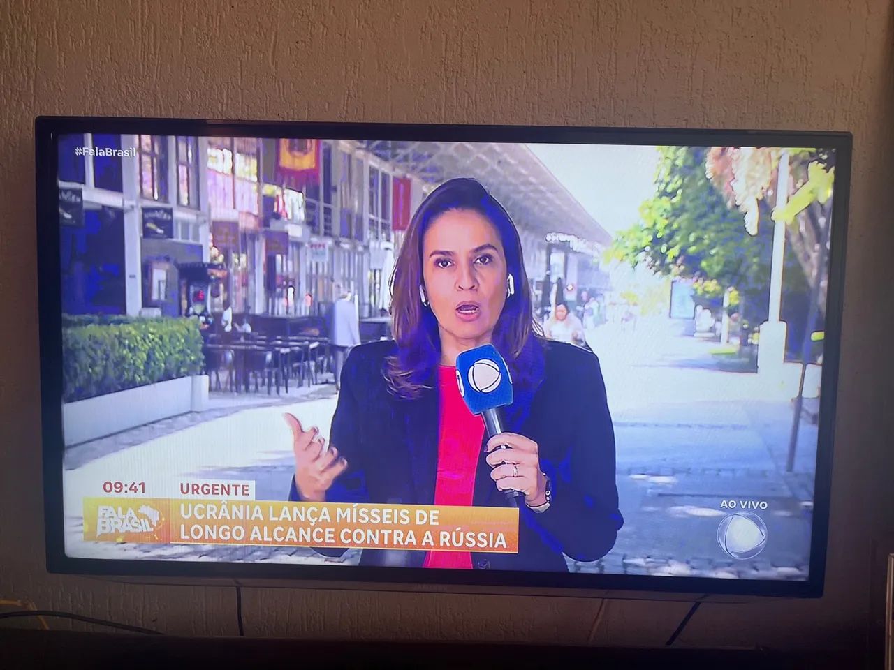 TV COM DEFEITO TV LED Smart 46 polegadas com led de fundo da imagem azul. - TVs - São Domingos ...