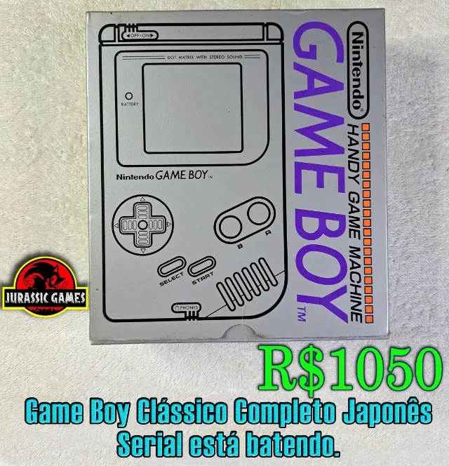 "game boy original" no Brasil