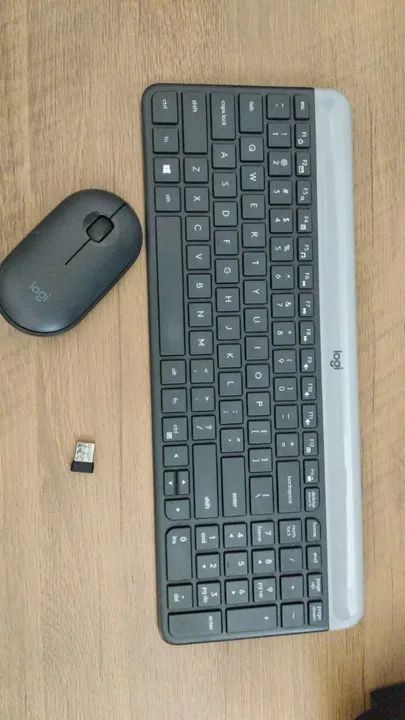 Teclado e Mouse sem fio Logitech M340 e K470 - Periféricos e Acessórios de Computador - Bela ...